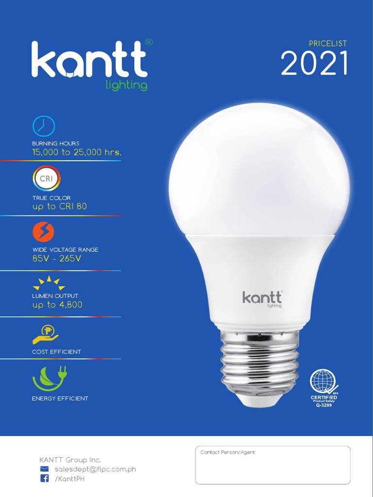 Kantt LED Lighting Product Overview | PDF | Building Engineering ...