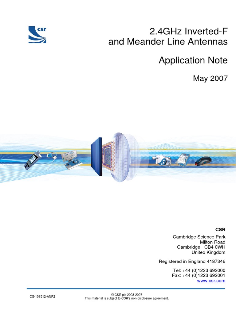 Bluetooth Antenna Design Guide Book | PDF | Antenna (Radio) | Coaxial Cable
