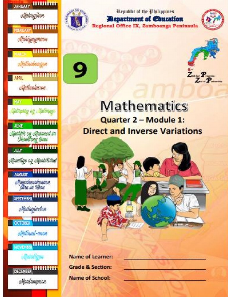 Grade 9 Module 1 | PDF | Speed | Equations