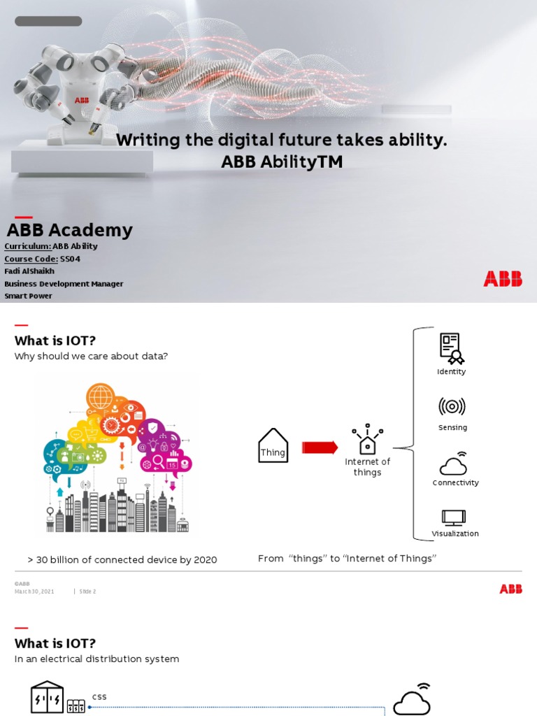 ABB Ability | PDF | Internet Of Things | Computing