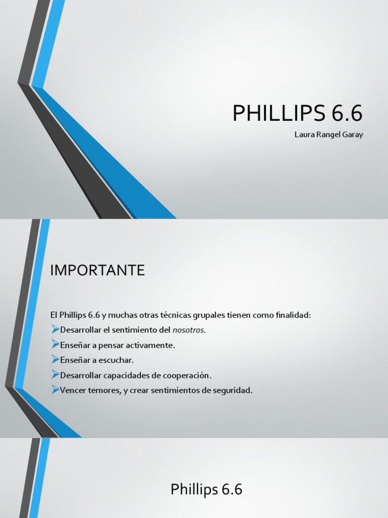 Phillips 6.6 | PDF
