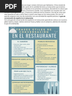En El Restaurante Nivel A1 Arche-Ele | PDF