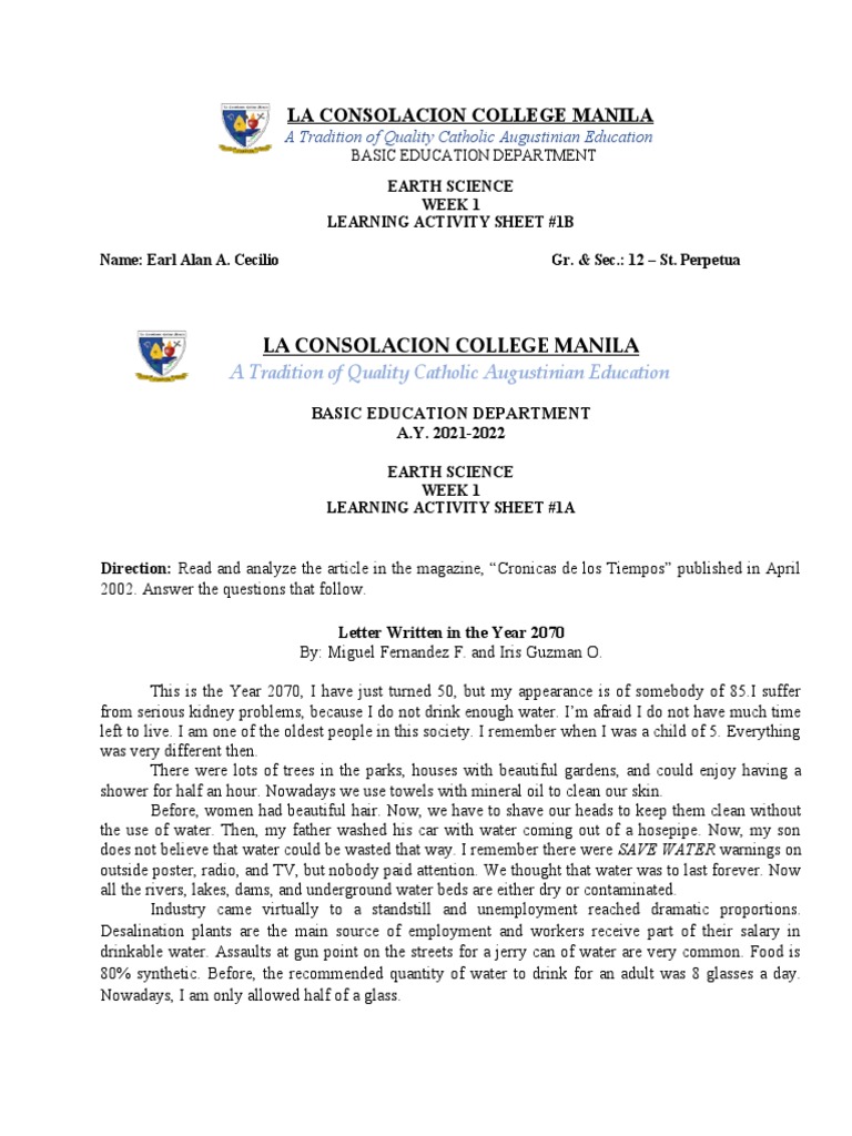 La Consolacion College Manila: A Tradition of Quality Catholic ...