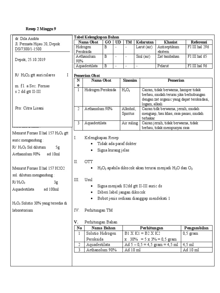 Resep 2 Minggu 9 | PDF