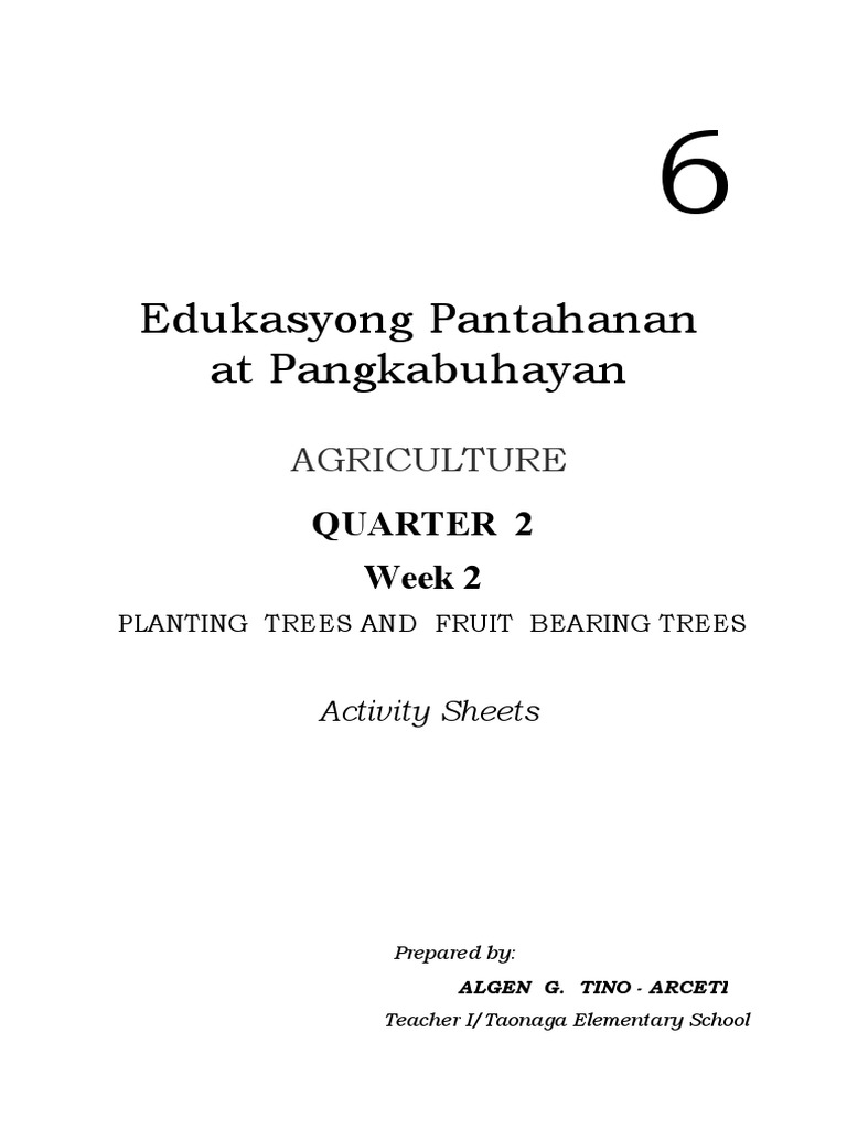 Activity Sheet in Grade VI EPP6coji | PDF | Multimedia | Computer File