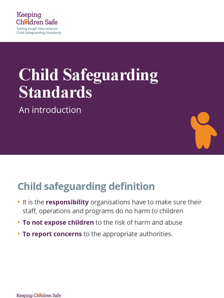 Child Safeguarding Standards Overview | PDF | Child Protection | Risk