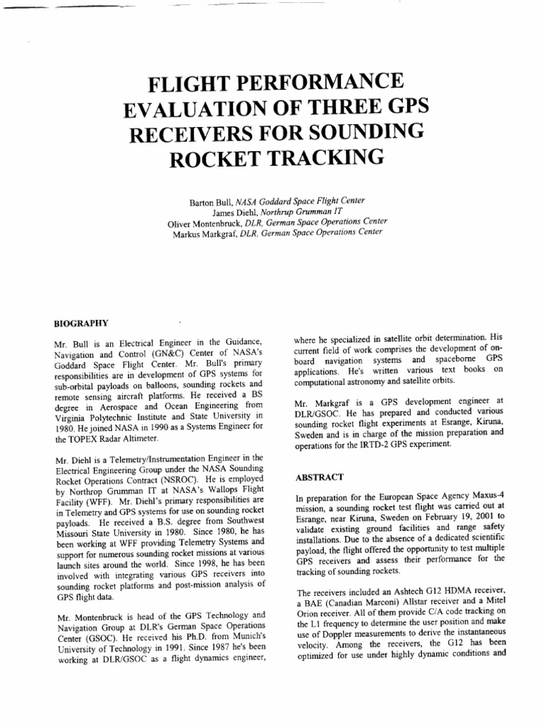 Rocket Tracking | PDF | Global Positioning System | Rocket