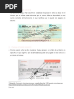 Cheque para Abono en Cuenta | PDF | Cheque | Bancos