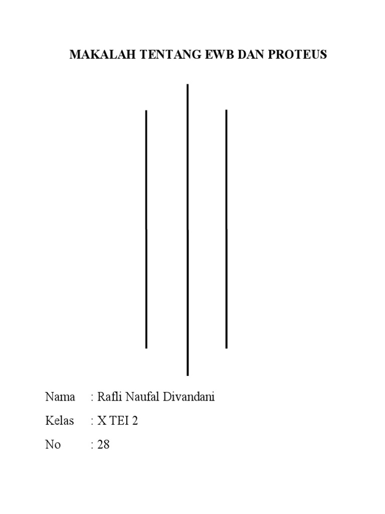 Simulasi EWB & Proteus: Panduan Lengkap | PDF | Komputer | Teknologi & Rekayasa