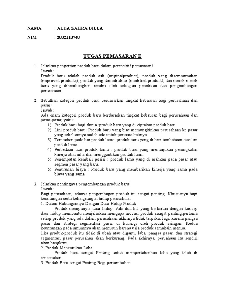Tugas 3 Alda Zahra Dilla | PDF