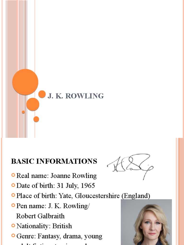 J.K. Rowling | PDF | J. K. Rowling | Harry Potter