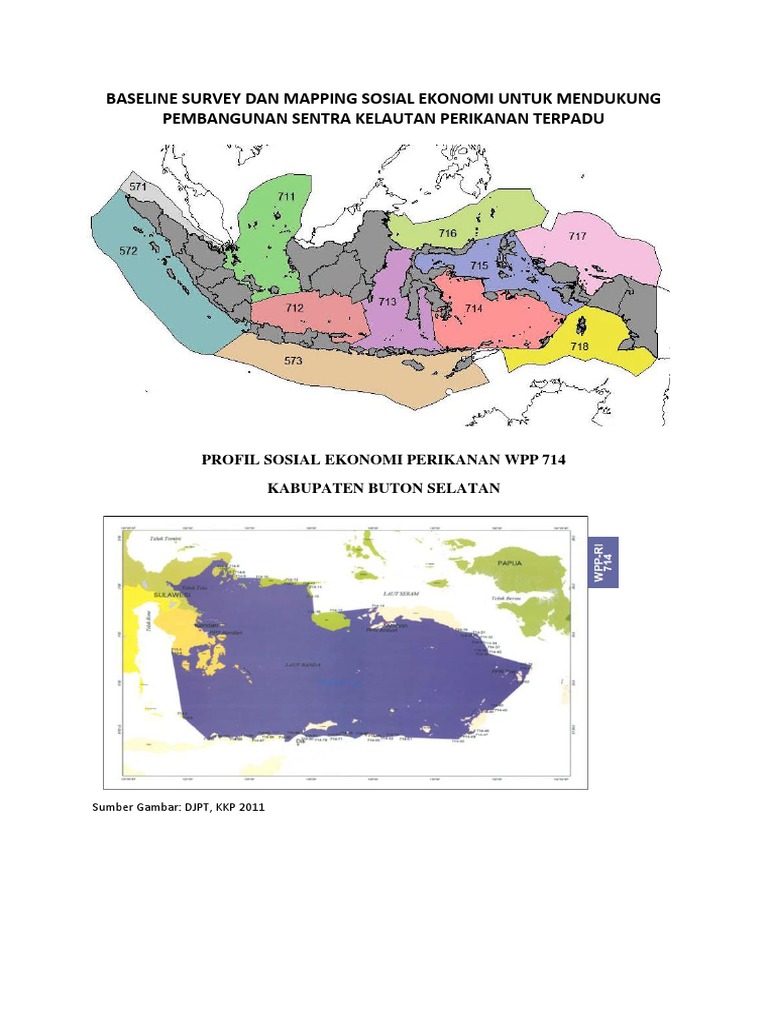 Data Dan Informasi Profil Sosial Ekonomi Perikanan WPP 714 BUsel | PDF