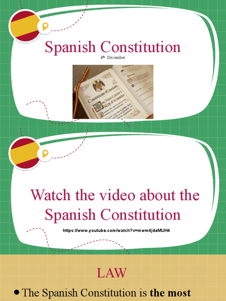 Constitution Day | PDF | Spain | Heads Of State