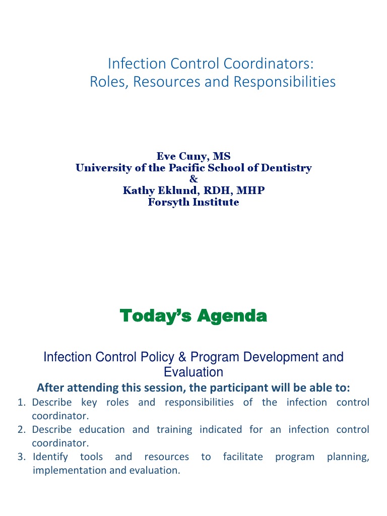 Infection - Control - Coordinator Job Description | PDF | Hepatitis B ...