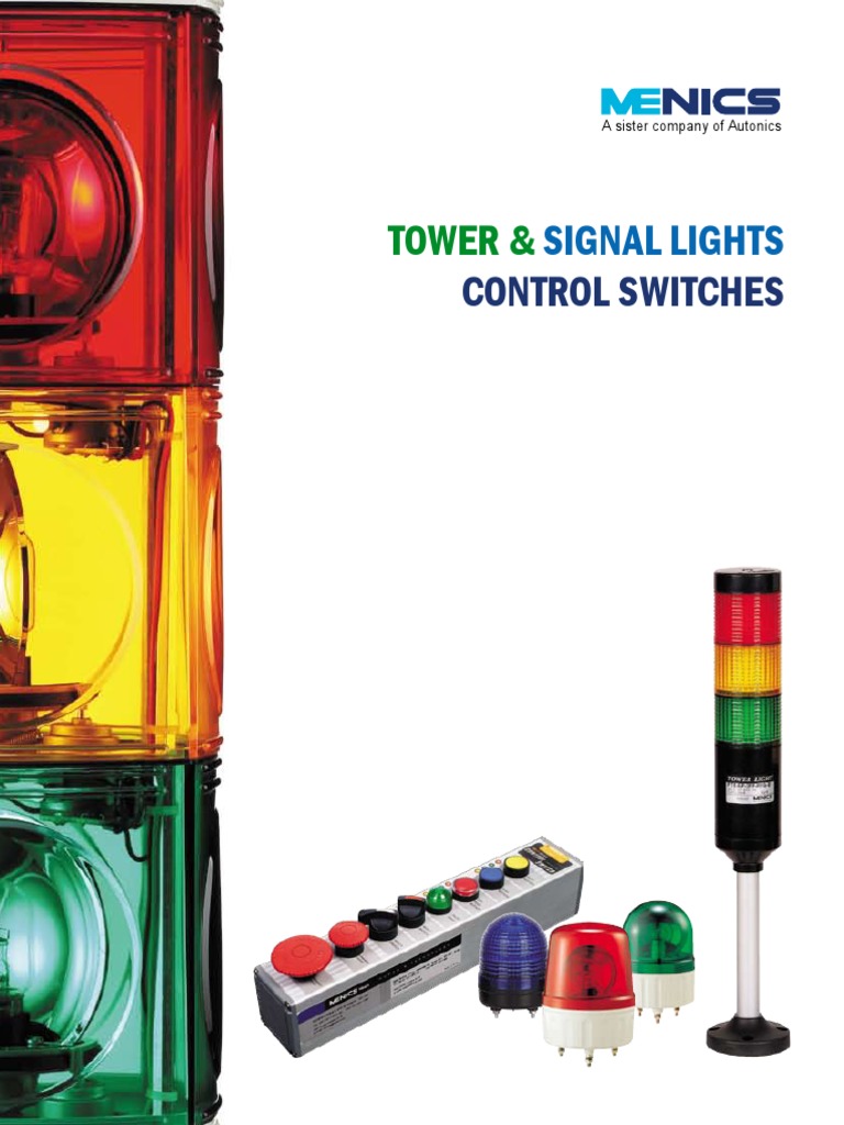 LED Tower Lights with Buzzer Options | PDF | Direct Current ...