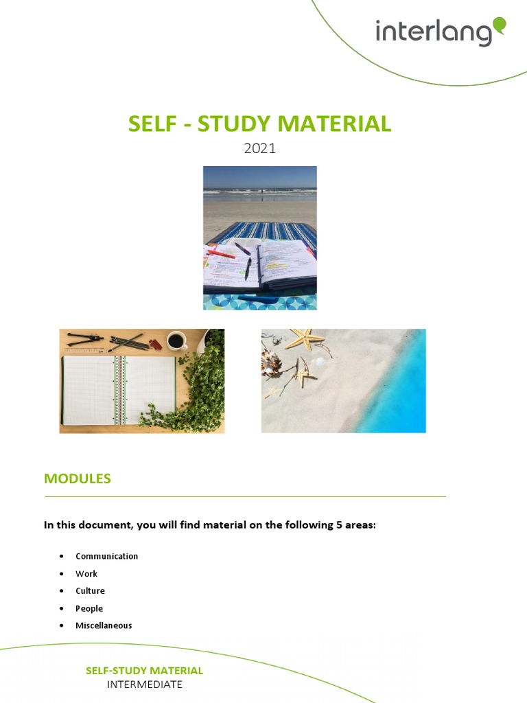 Self Study Material Intermediate | PDF | Banks | Money