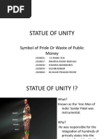 The Statue of Unity: Sardar Vallabbhai Patel | PDF | Nature