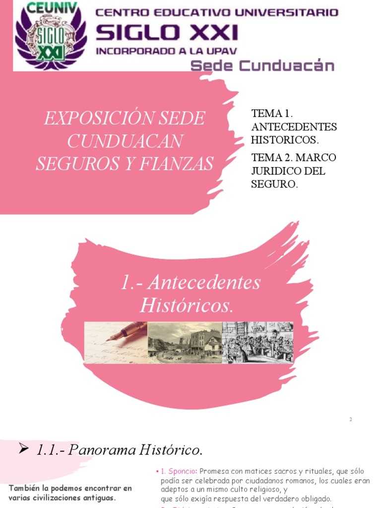 Historia y Marco Jurídico del Seguro | PDF | Seguro | Reaseguro