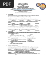 Filipino1 - Q3 - Module14 - Mga Babala Sa Paligid - v1 | PDF