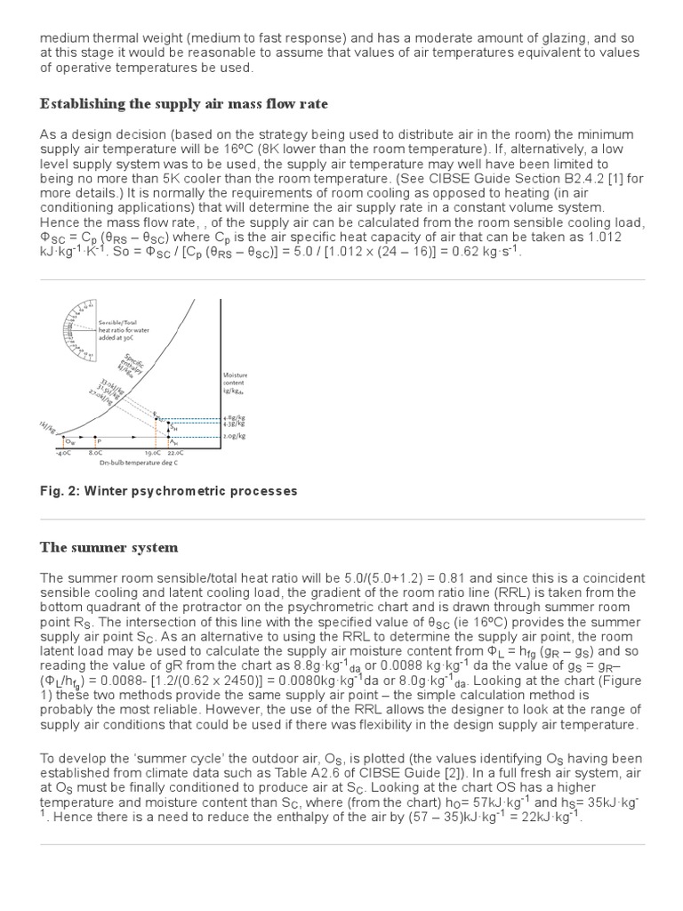 Module 14 - The Psychrometrics of Air Conditioning Systems - CIBSE Journal - Page 2 | PDF ...