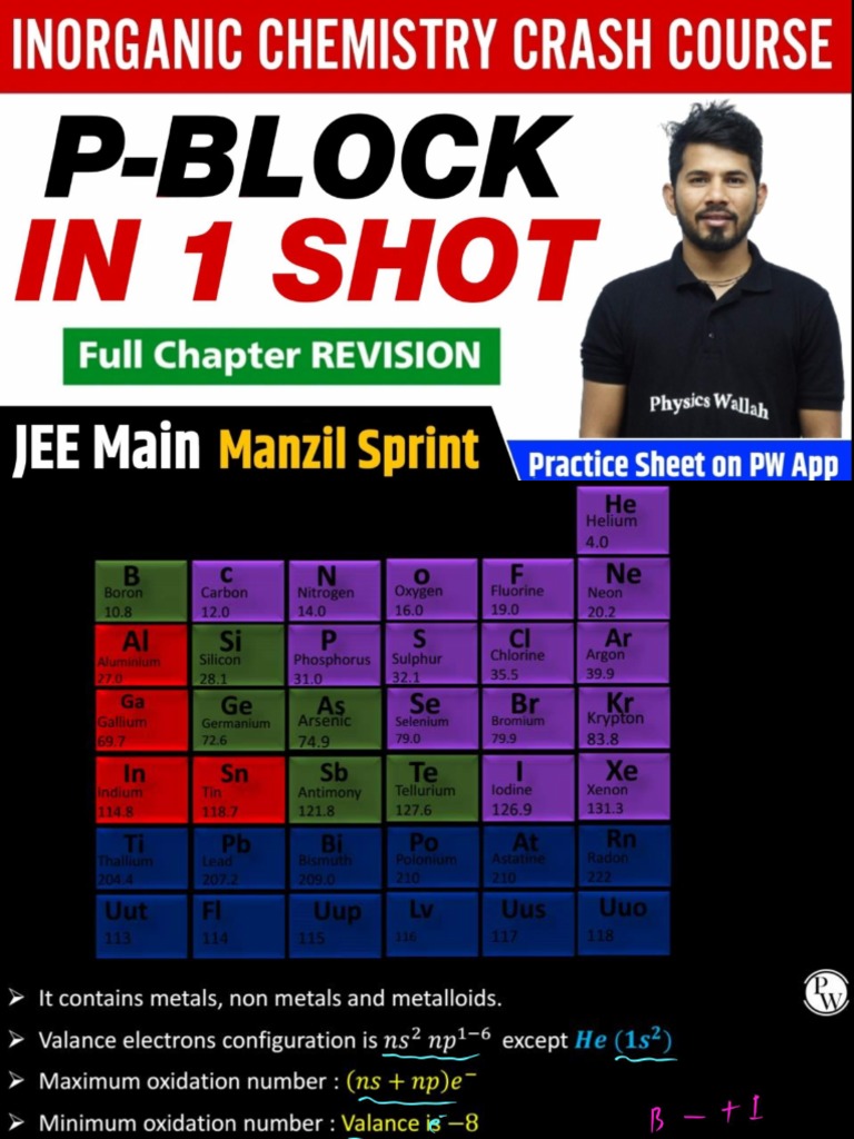 Notes For P Block | PDF