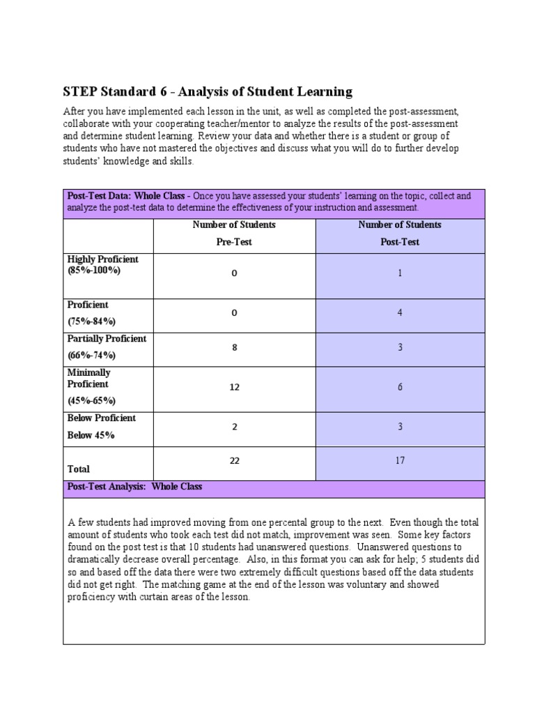 Step Standard 6 7 | PDF | Fluency | Teaching