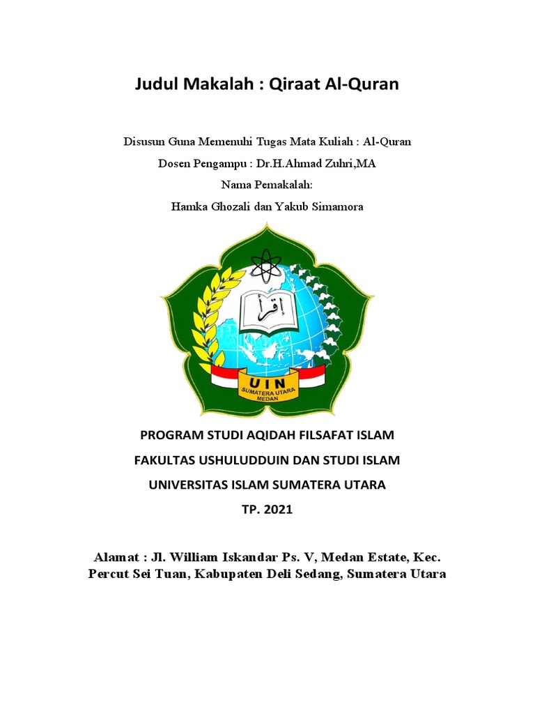 Memahami Qiraat Al-Quran dan Perbedaannya | PDF