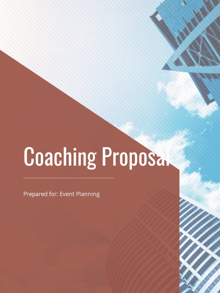 Coaching Proposal Template | PDF
