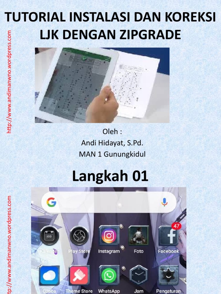 Tutorial Koreksi LJK Dengan Zipgrade | PDF