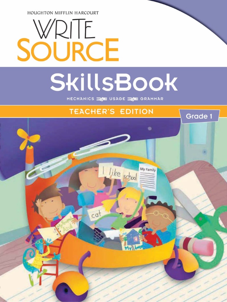 Write Source G1 SkillsBook Teacher Edition | PDF