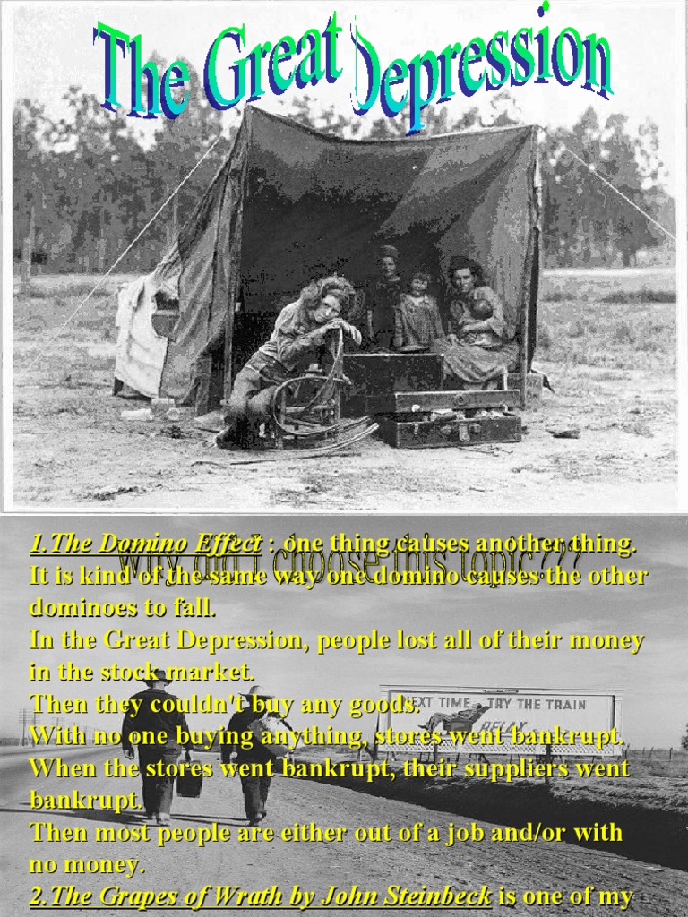 Great Depression: Causes and Impact | PDF | New Deal | Economies