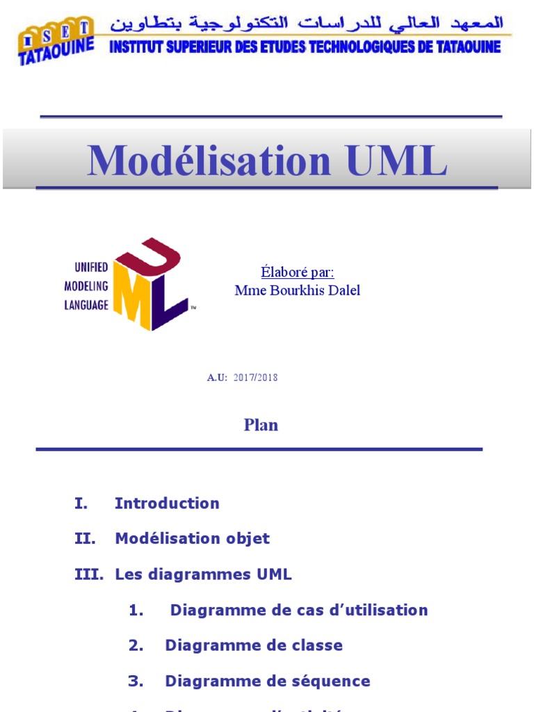 Chapitre 1 Et 2 Cours - UML | PDF | Langage de Modélisation Unifié | Classe (informatique)