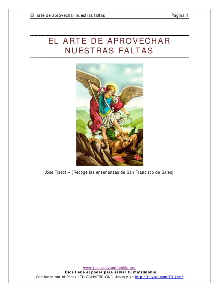El Arte de Aprovechar Nuestras Faltas | PDF