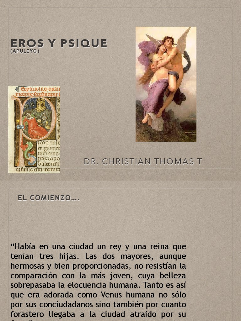 Eros y Psique | PDF | Cupido | Religión Griega Antigua