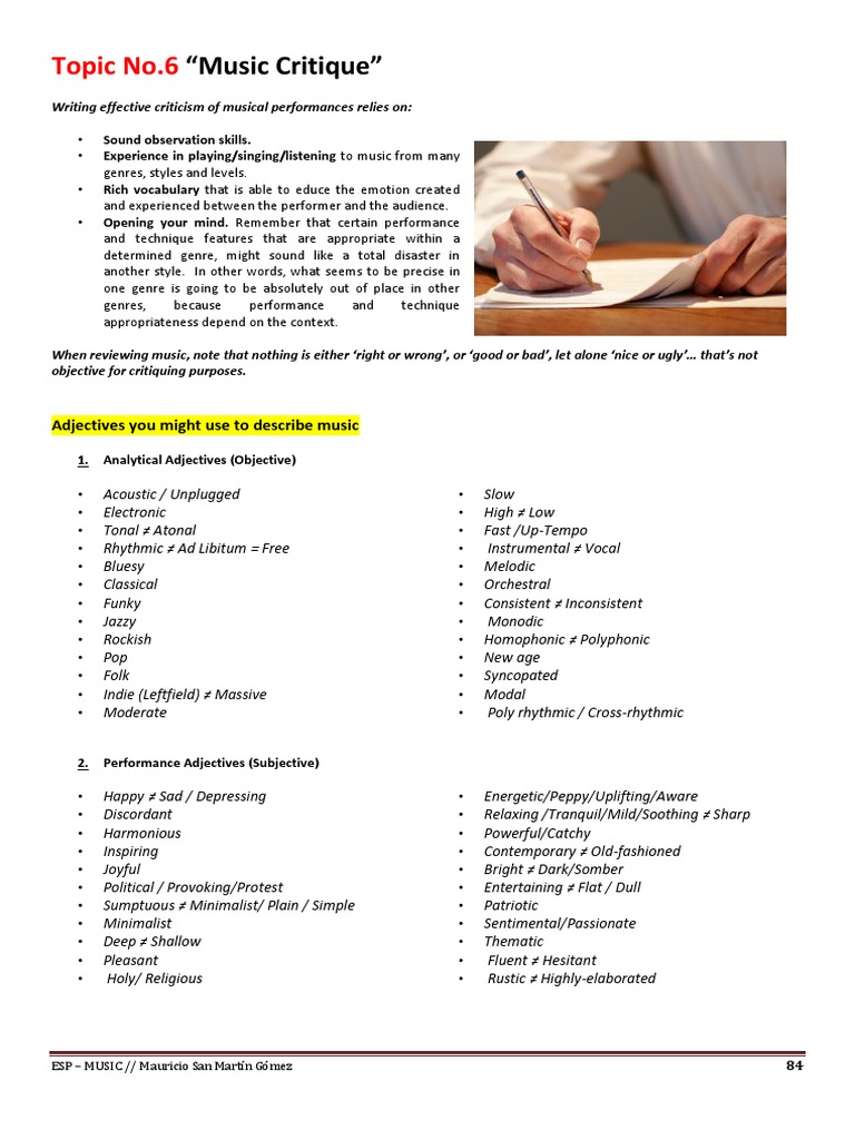 Music Critique | PDF | Jazz | Classical Music