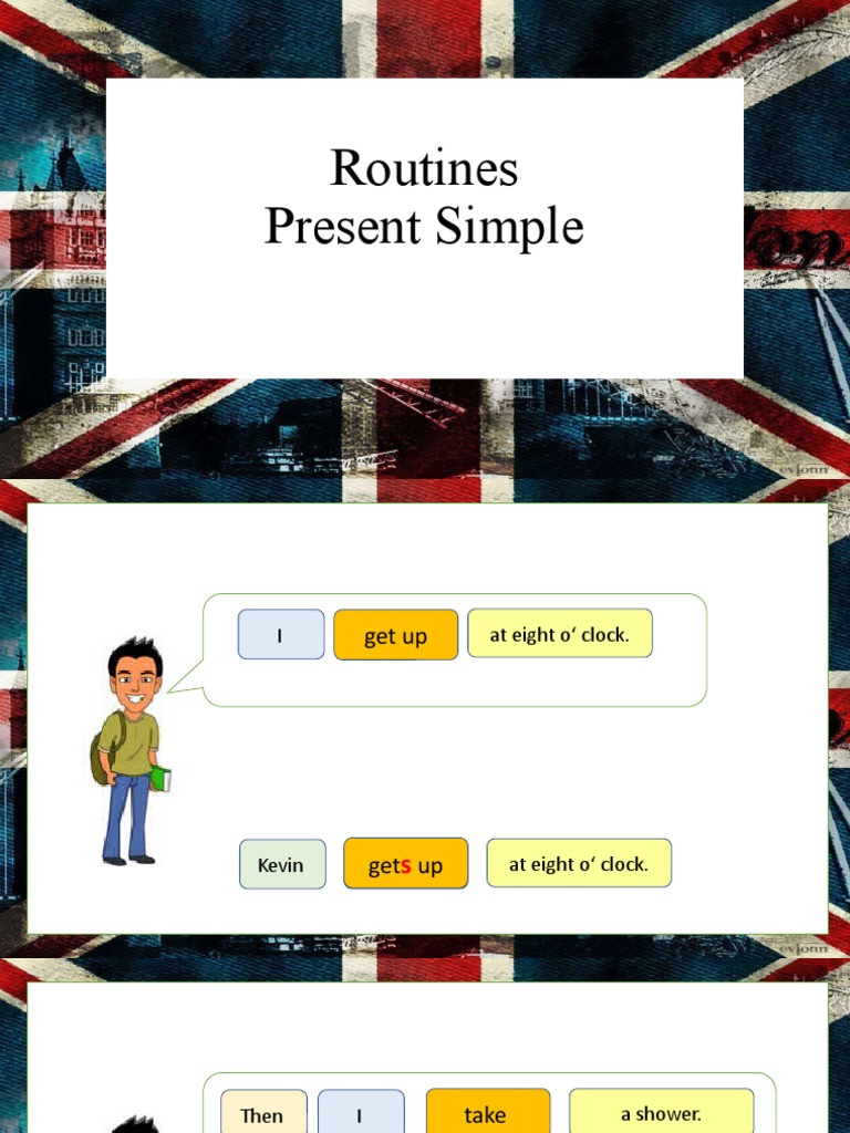 Presente Simple Gramática Afirmativa Clase 1 | PDF | Verb | Human ...