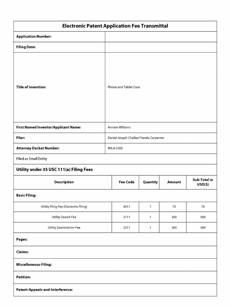 Fee Worksheet (SB06) | PDF