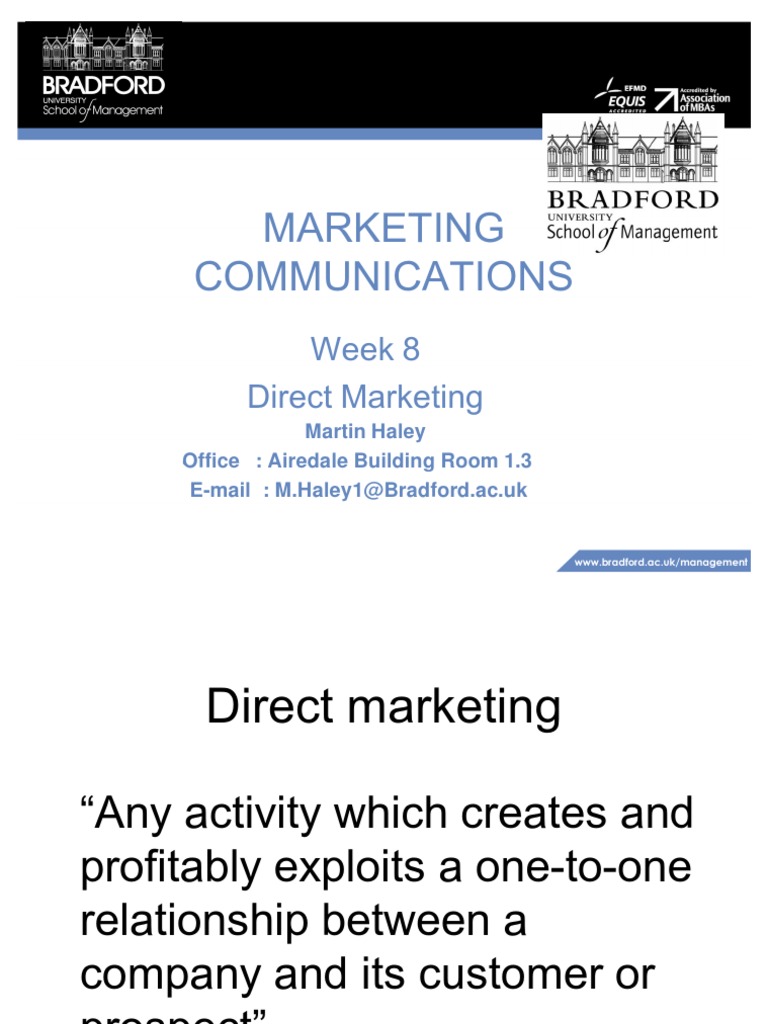 Direct Marketing: An Overview of the History, Tools, Advantages, and ...