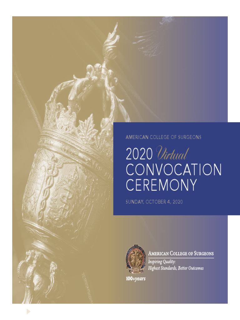 Convocation Program | PDF | Health Care | Surgery