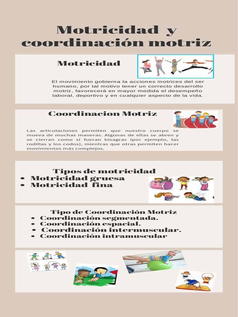Infografía Motricidad | PDF
