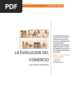 Evolución del Comercio Global | PDF | Comercio | Business