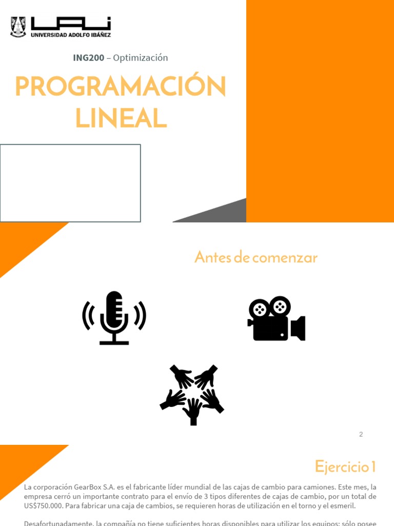 Capítulo 3 - Programación Lineal | PDF | Inventario | Dieta