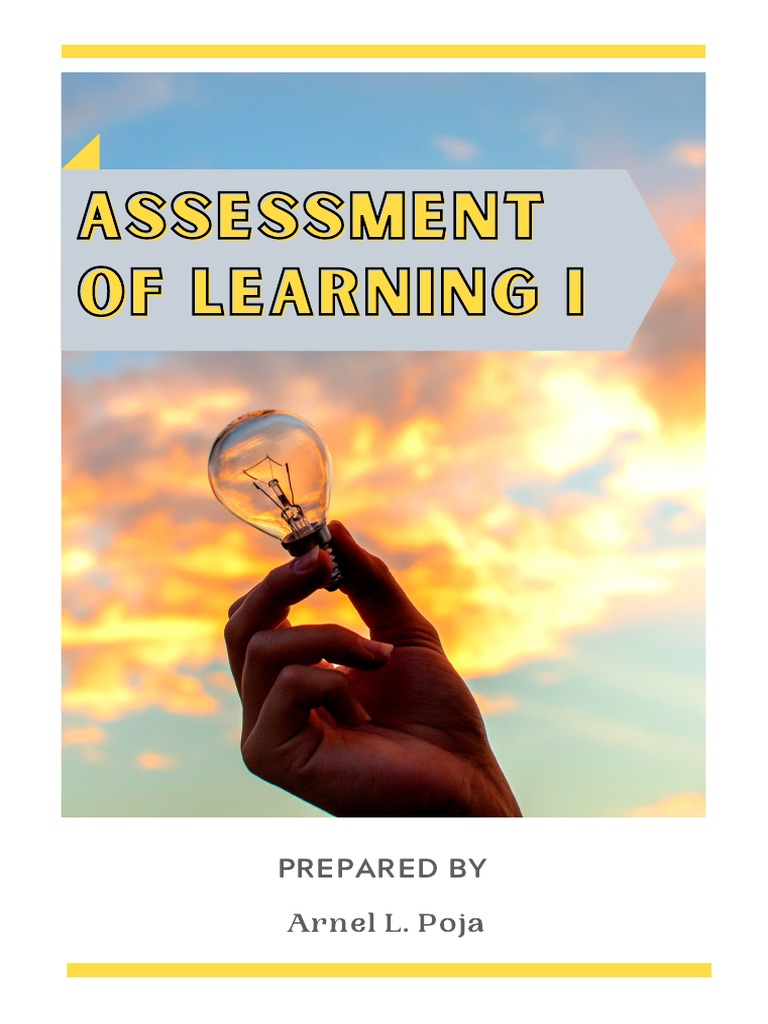 Assessment of Learning I | PDF | Educational Assessment | Test (Assessment)