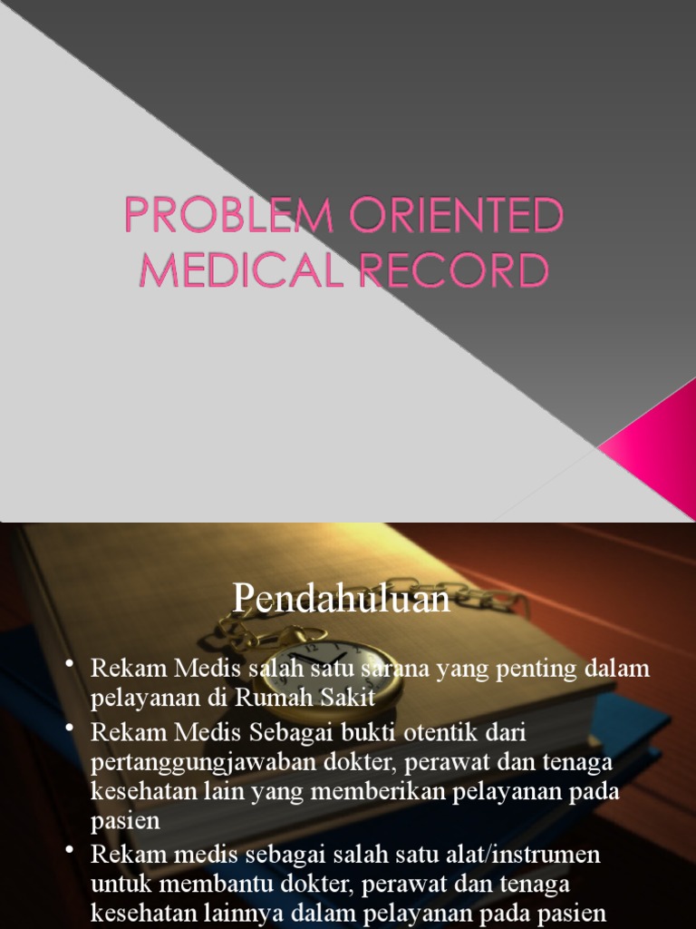 Problem Oriented Medical Record | PDF