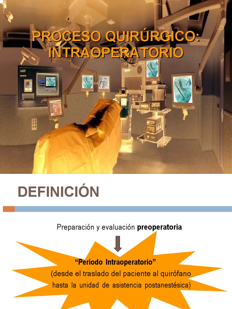 7.PPT Intraoperatorio | PDF | Anestesia | Dolor
