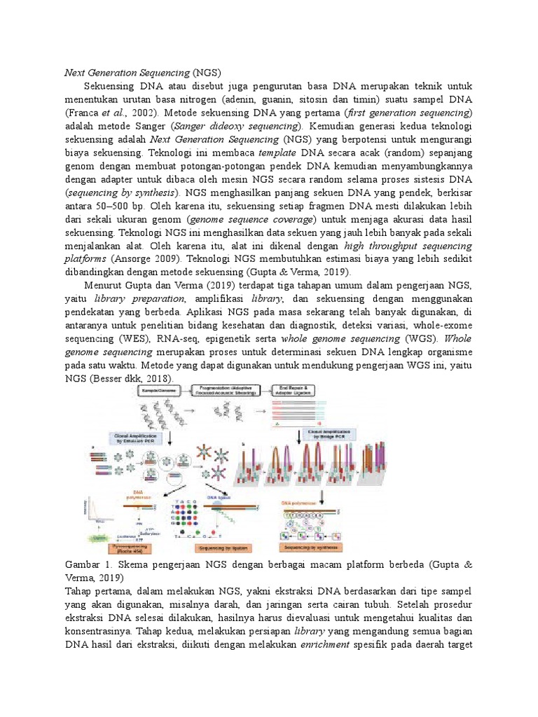 Next Generation Sequencing | PDF