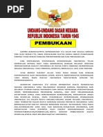 Teks UUD 1945 | PDF | Politik