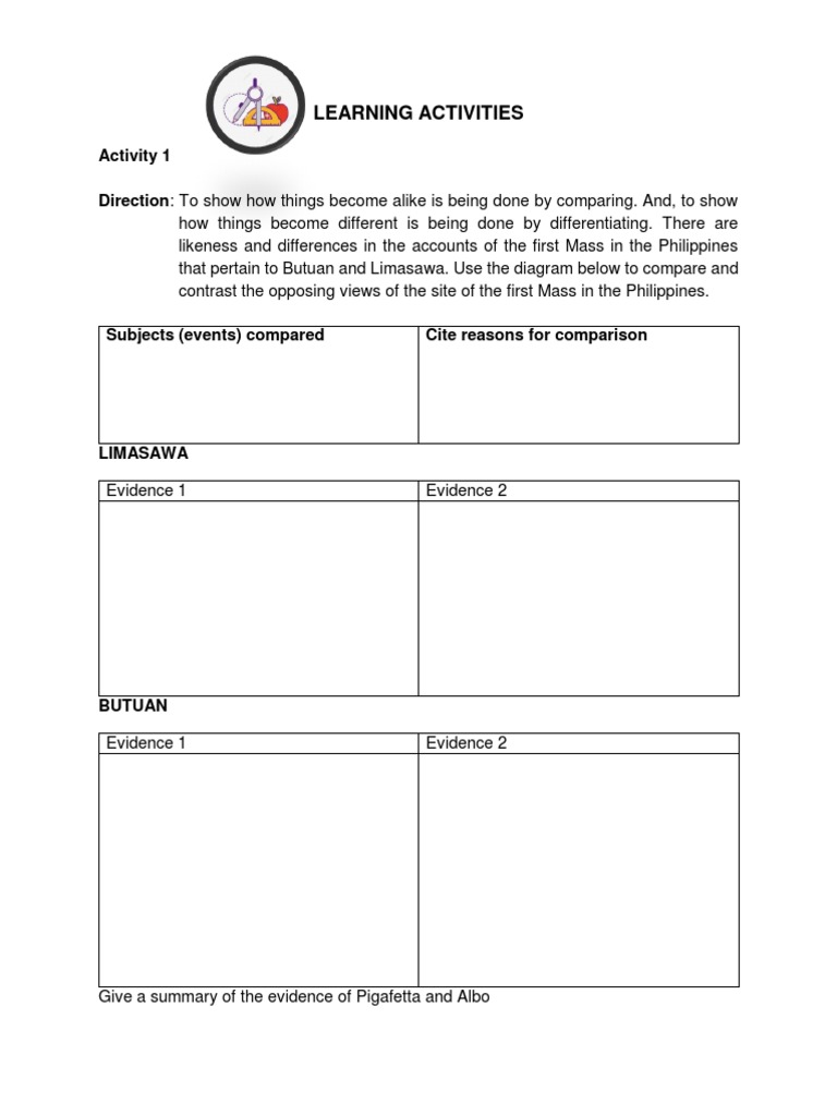 Ge2 Module Topic 4 Learning Activities | PDF | Spanish Empire | Exploration