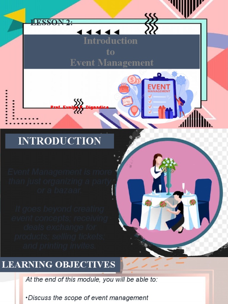 Lesson 2:: To Event Management | Download Free PDF | Business ...