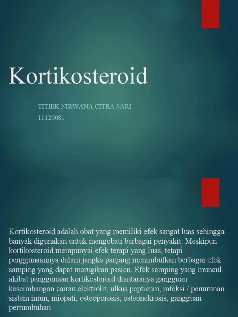 KORTIKOSTEROID | PDF